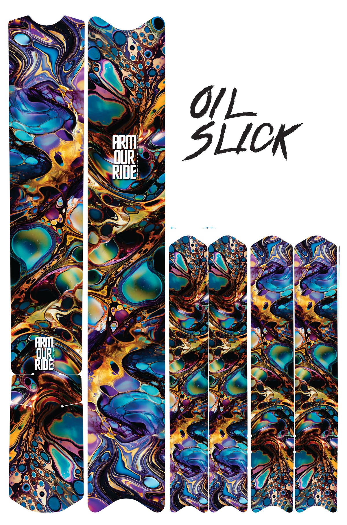 ARMOUR-RIDE OIL SLICK BIKE FRAME PROTECTION